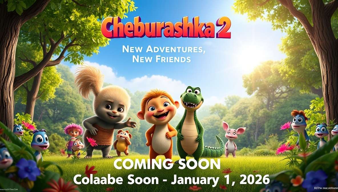Cheburashka 2 Beloved Character Returns to Theaters on 2026!