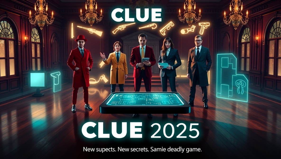 Clue Board Game 2025 Release Date & Exciting New Features