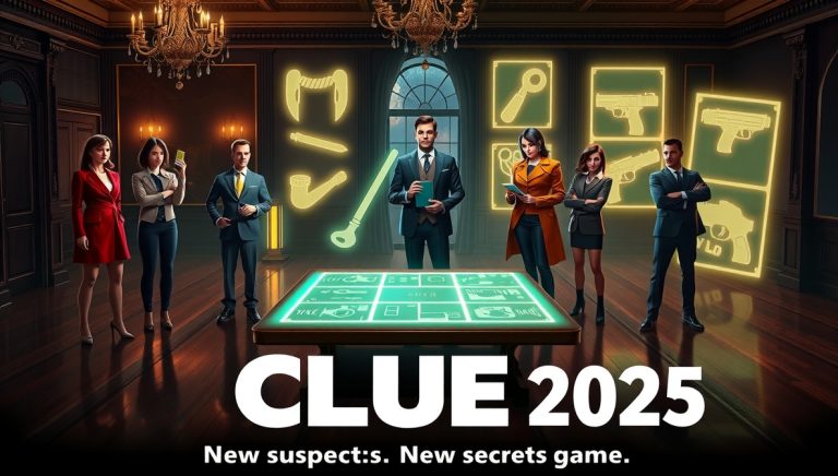 Clue Board Game 2025 Release Date & Exciting New Features