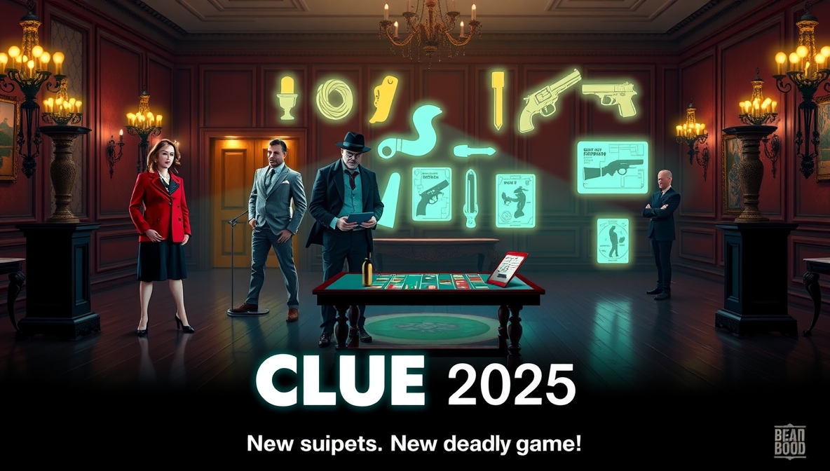 Clue Board Game 2025 Release Date & Exciting New Features