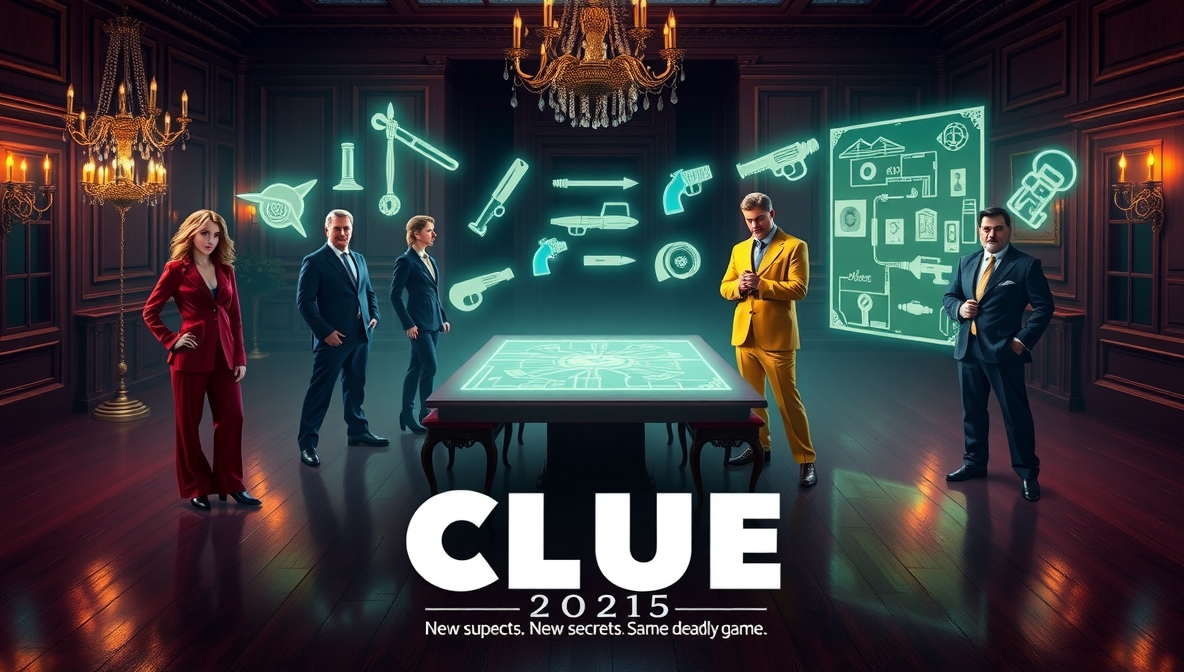 Clue Board Game 2025 Release Date & Exciting New Features